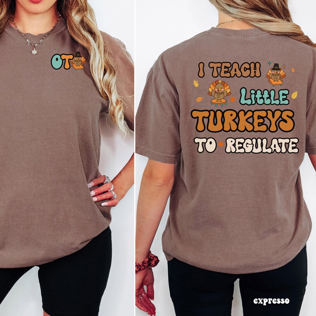 Thanksgiving Occupational Therapy Shirt,thanksgiving Occupational ...