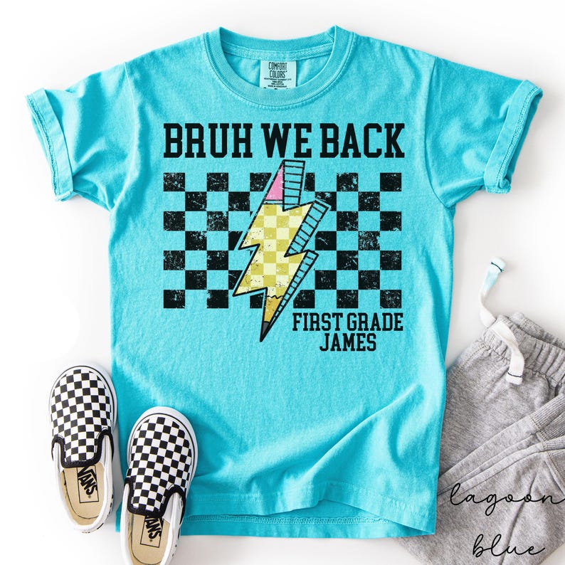First Grade Custom Boys Shirt,kids First Day of School Shirt,boys First ...