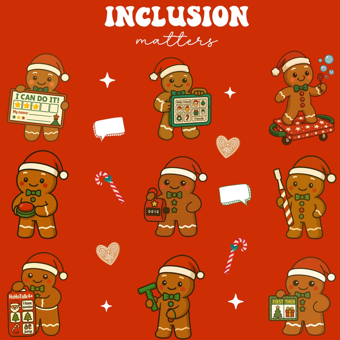 Inclusion Png,christmas Inclusion Png,gingerbread Png,inclusion Png ...