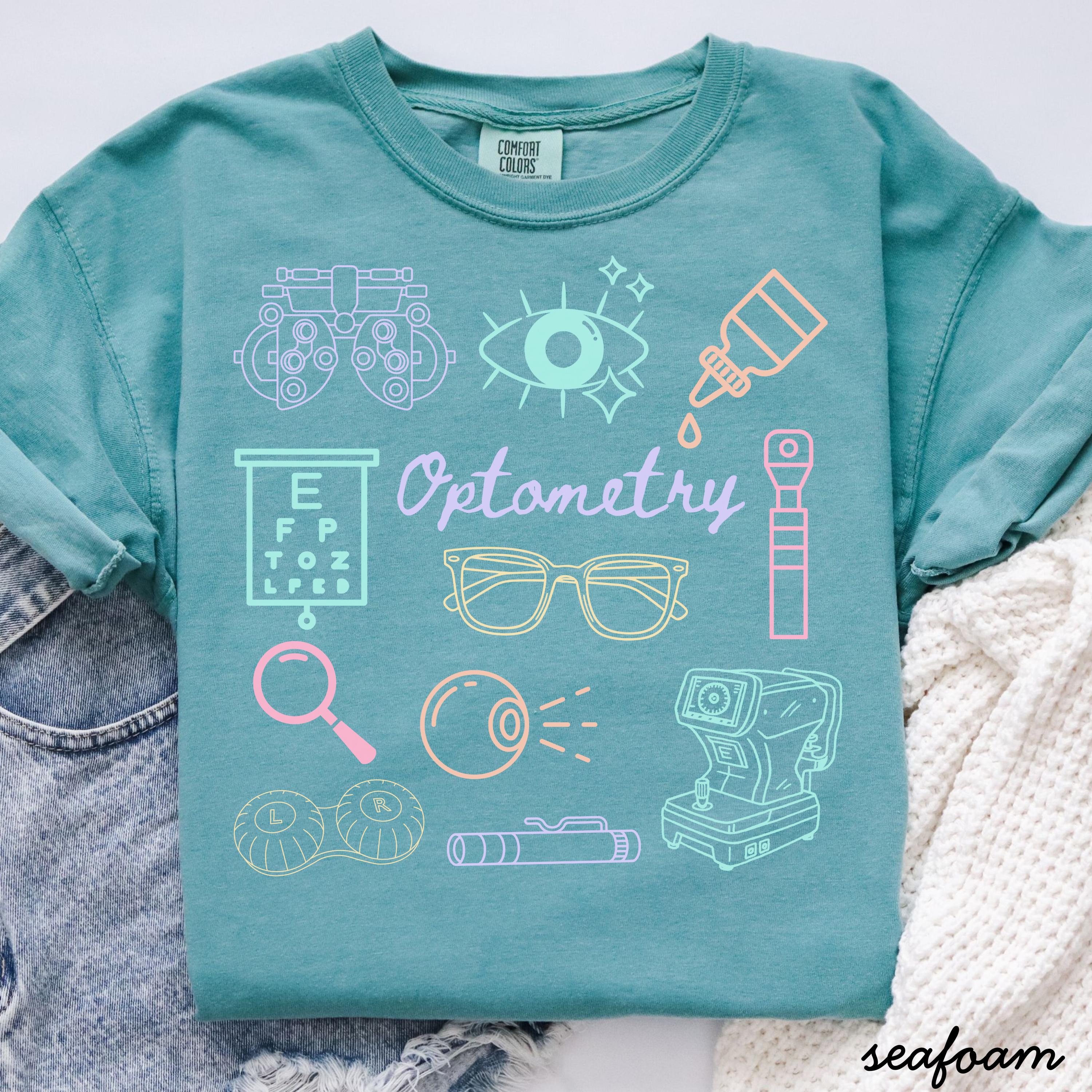 Optometrist Shirt,optometry Shirt,comfort Colors Optometry Shirt ...