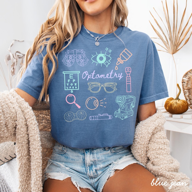 Optometrist Shirt,optometry Shirt,comfort Colors Optometry Shirt ...