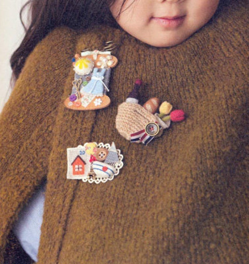 Wool Felt Accessories Needle Felting Craft Ebook / PDF Patterns - Etsy