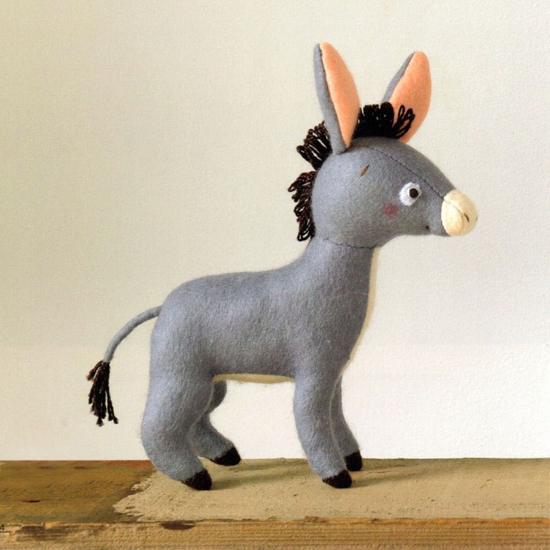 Felt Stuffed Toy Animals Felt Sewing Craft Ebook / PDF Patterns - Etsy