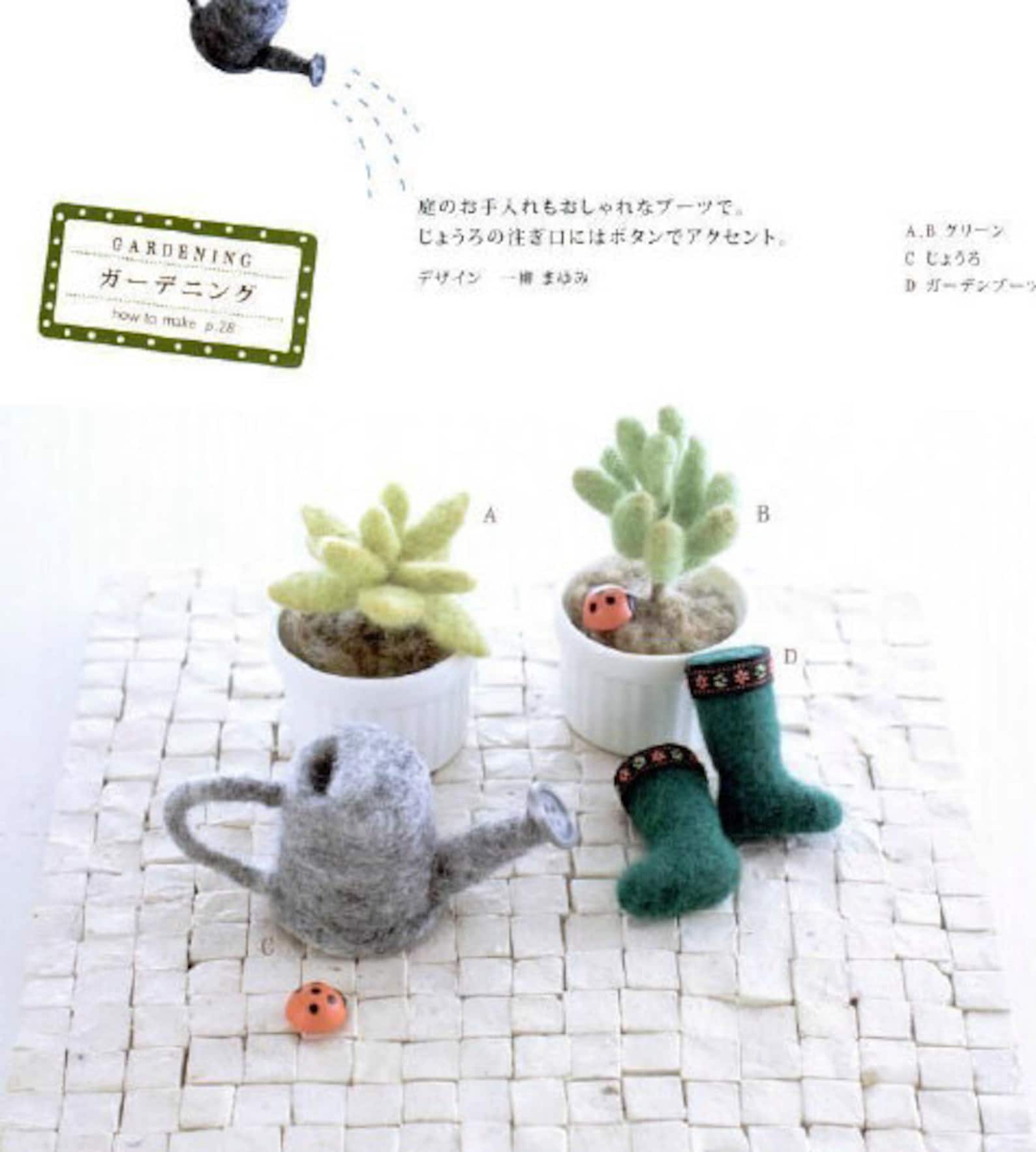 Kawaii Felt Things / Mini Objects Wool Needle Felting Craft - Etsy