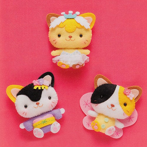 Cute Felt Character Mascots Felt Sewing Craft Ebook / PDF Patterns - Etsy