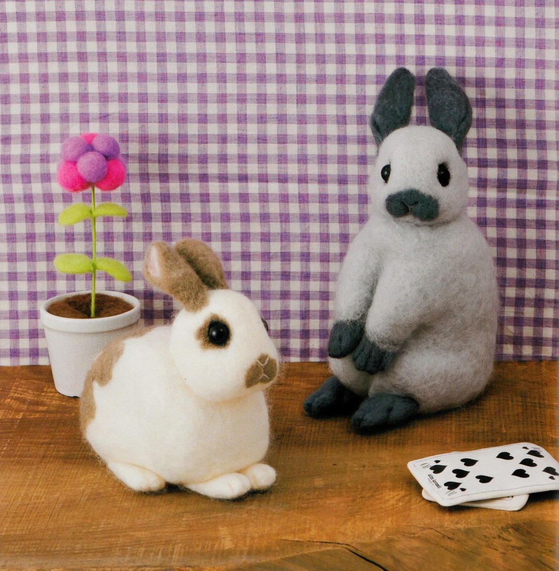 Rabbits Wool Needle Felting Craft Ebook / PDF Patterns | Etsy