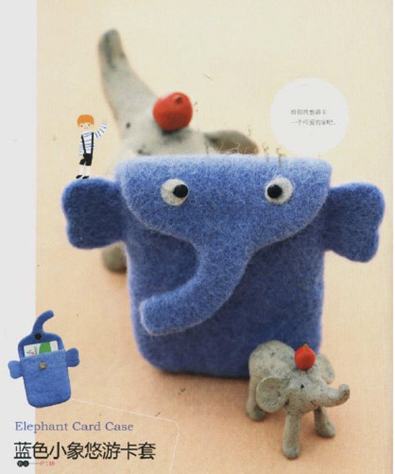 Wool Felt Things Needle and Hand Felting Craft Ebook / PDF Patterns - Etsy