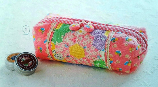 Hexagon Patchwork Fabric Accessories Hand Sewing Craft Ebook / PDF ...