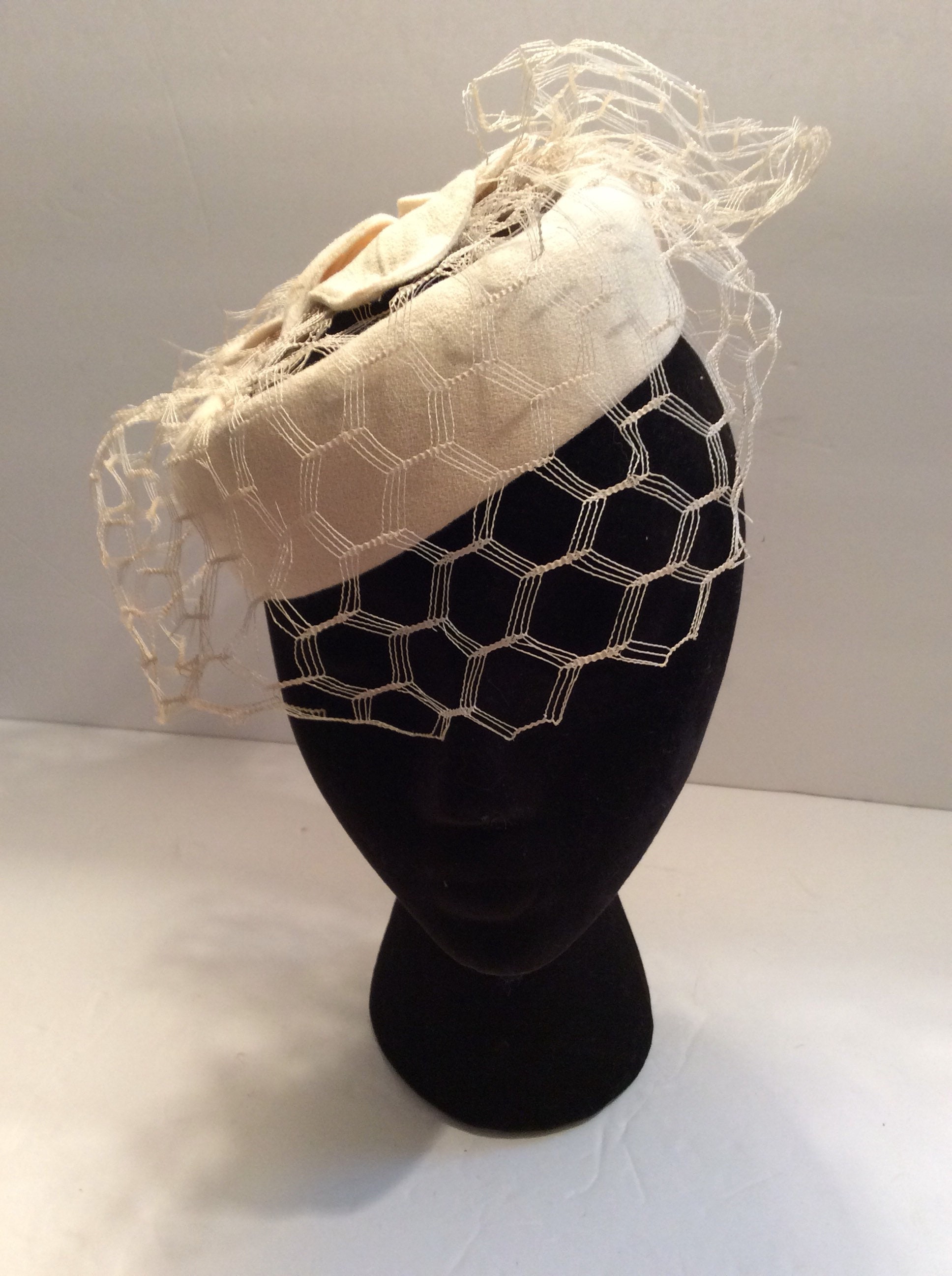 Vintage Wool Fancy Hat - Etsy