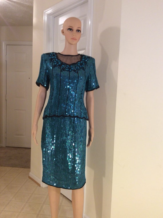 80's beaded Jacket. Scala Milan/Paris/Los Angeles gr… - Gem