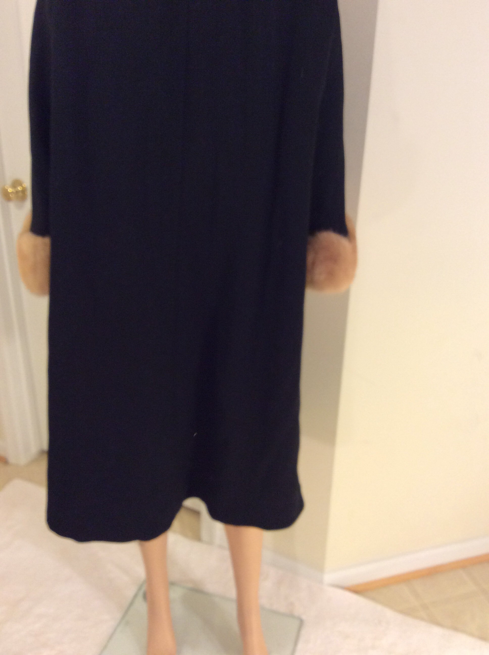 Vintage Franklin Simon Tweed Fur Collar Coat Medium - Etsy