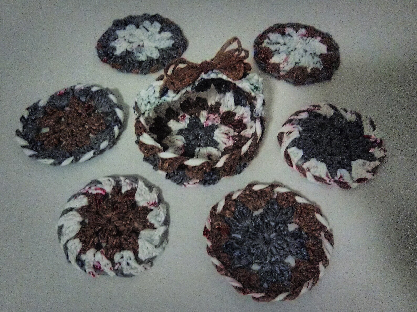 Reduce REUSE Recycle! Plarn Coasters Made From Plastic Bags to Support ...