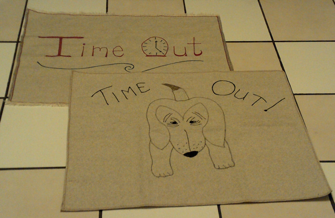 Sale!!very Cute Time Out Mats / Rugs. Effective Discipline Tool for ...