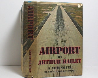 Airport by Arthur Hailey 1968 First Edition - Etsy
