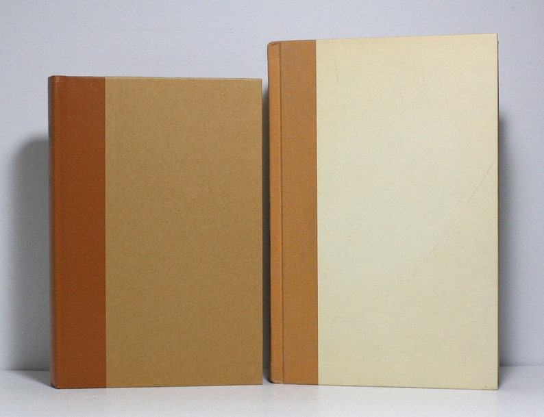 Vintage Books Tan Books Home Decor Bundle of 6 Hardcover | Etsy