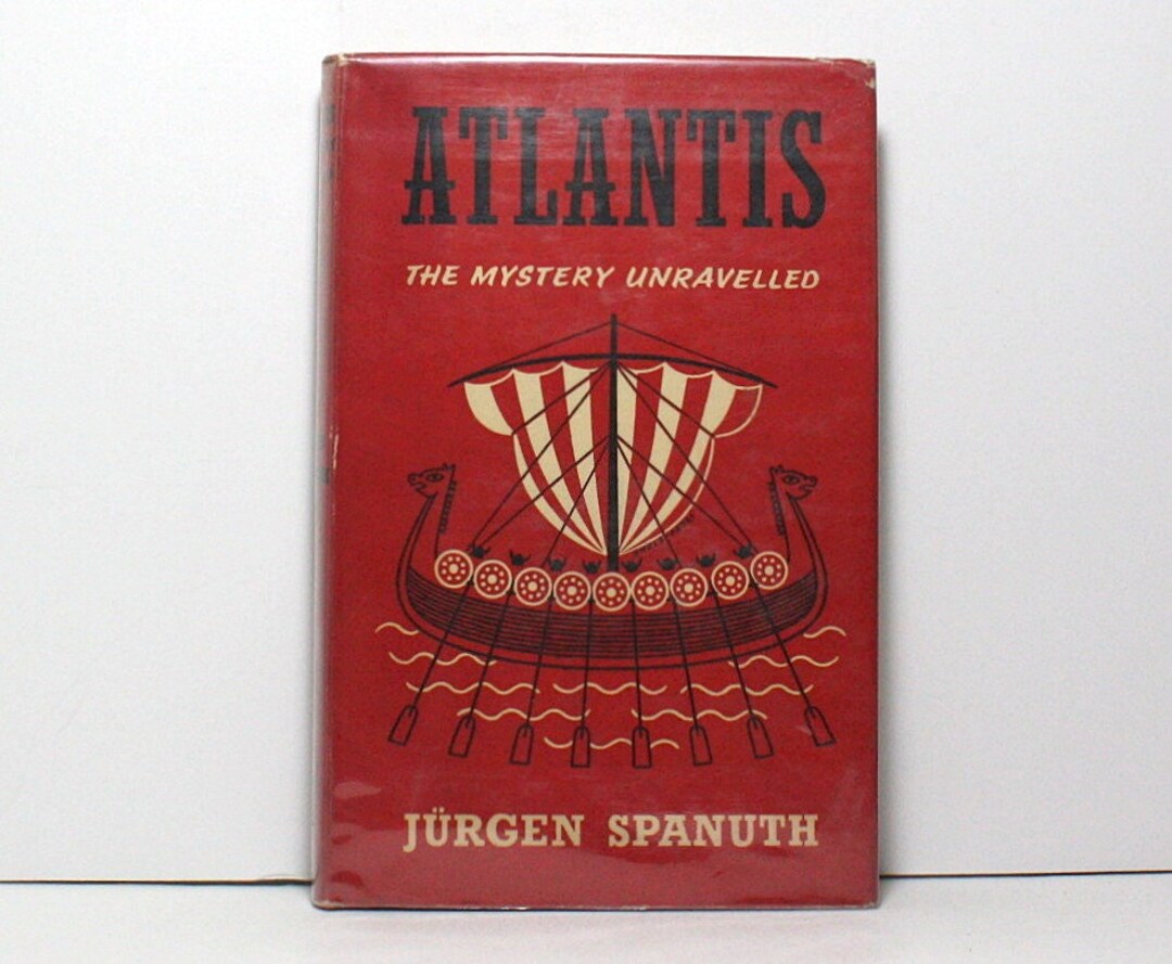 Atlantis: the Mystery Unravelled, 1956 Hardcover First Printing ...