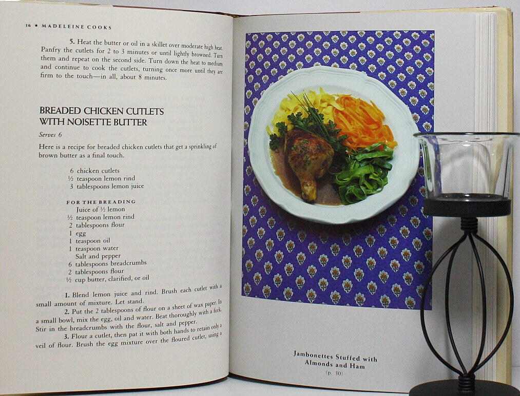 Madeleine Cooks Madeleine Kamman Cookbook 1986 Hardcover | Etsy