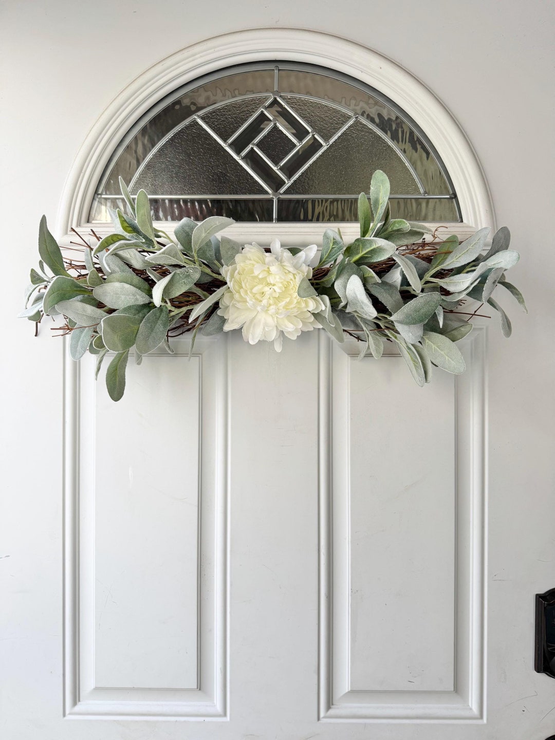 Year Round Swags for Front Door, Greenery Wreath Swag, Window Swag ...