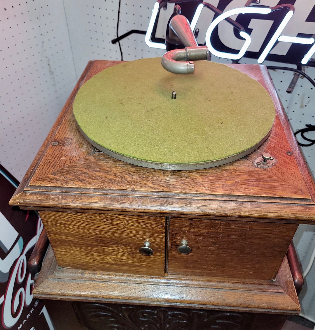 Antique Victor Table Top Victrola Model VV-VI in Quartersawn Oak - Etsy