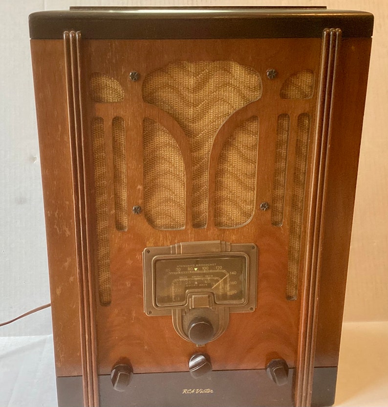 Antique RCA Victor Tombstone Radio Model 5T Vintage 1936 - Etsy