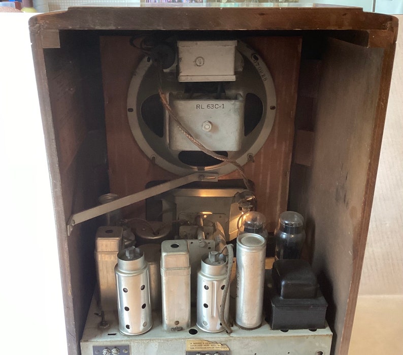 Antique RCA Victor Tombstone Radio Model 5T Vintage 1936 - Etsy