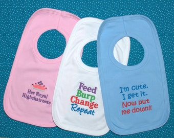 Funny baby bibs | Etsy