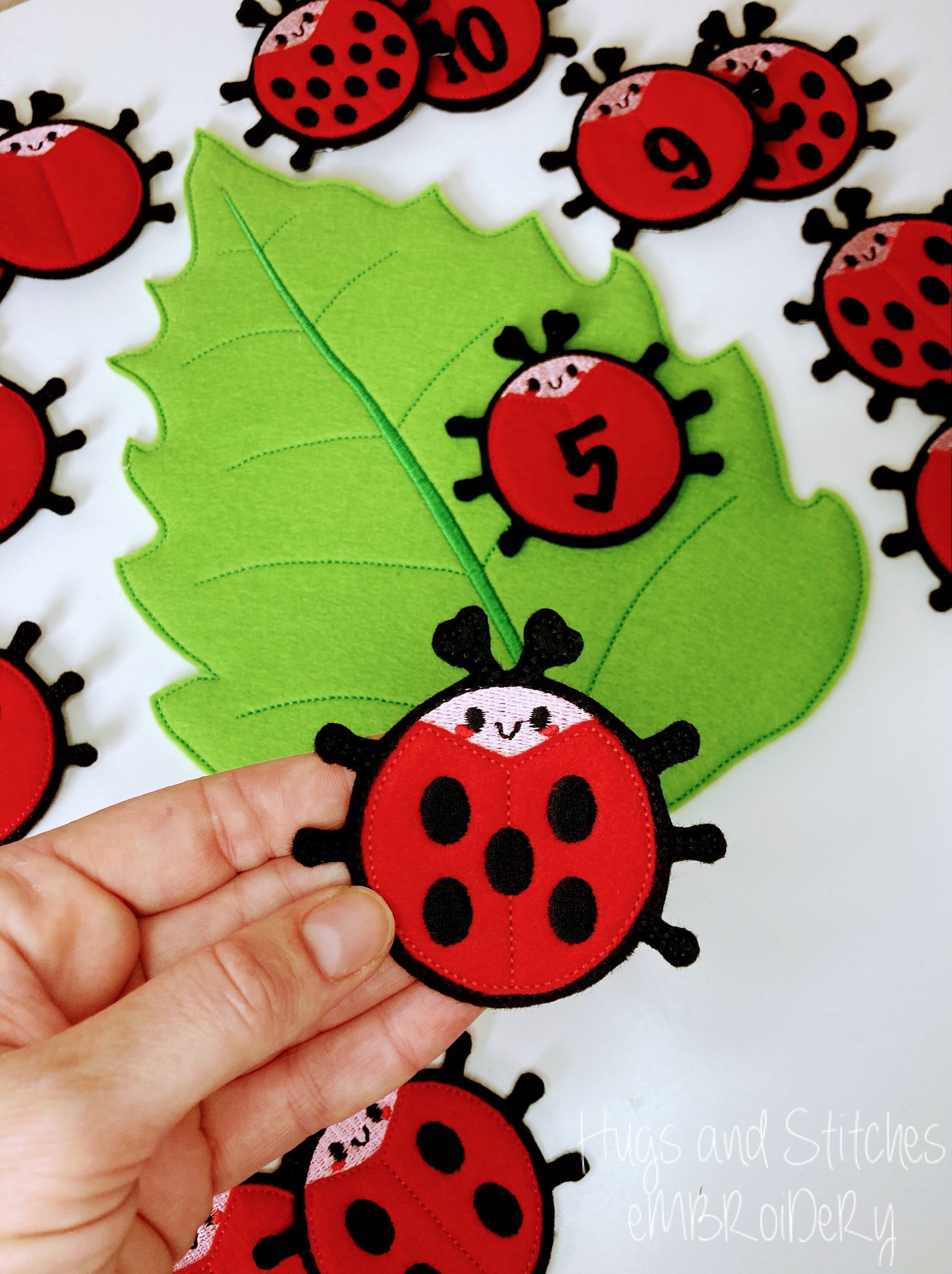 Puppets Teaching Aid Exclusive to Hugs and Stitches Embroidery 35 Piece ...