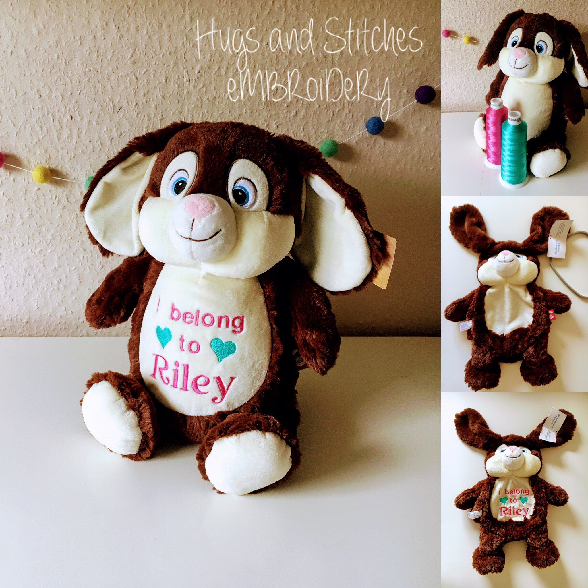 Cubbies Bunny Personalised Gift Great Birthday Gift for | Etsy