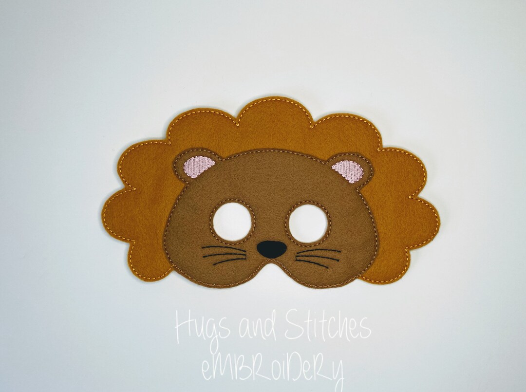 Animal Mask | Lion Mask | World Book Day Mask - Etsy