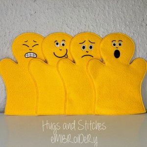 16 Piece Zone Hand Puppets Set | Teaching Aid | SEN | Exclusive to Hugs ...