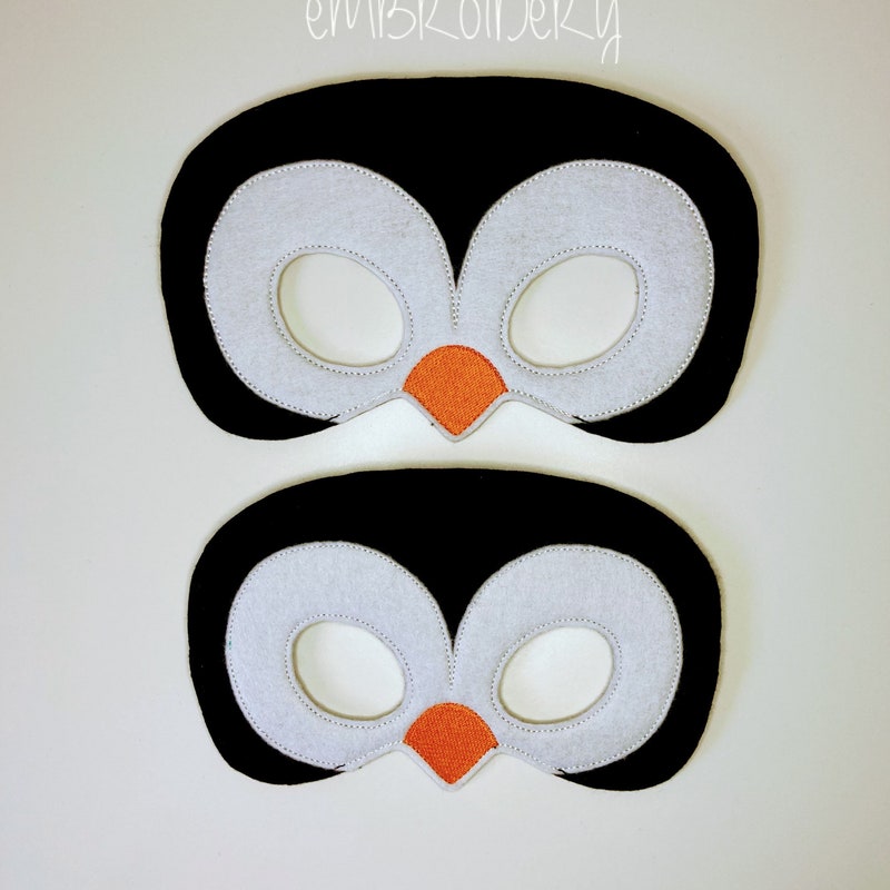 Penguin Mask - Etsy