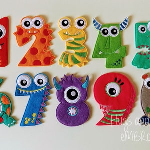 Monster Number Finger Puppets | Counting Aid | Number Finger Puppets ...