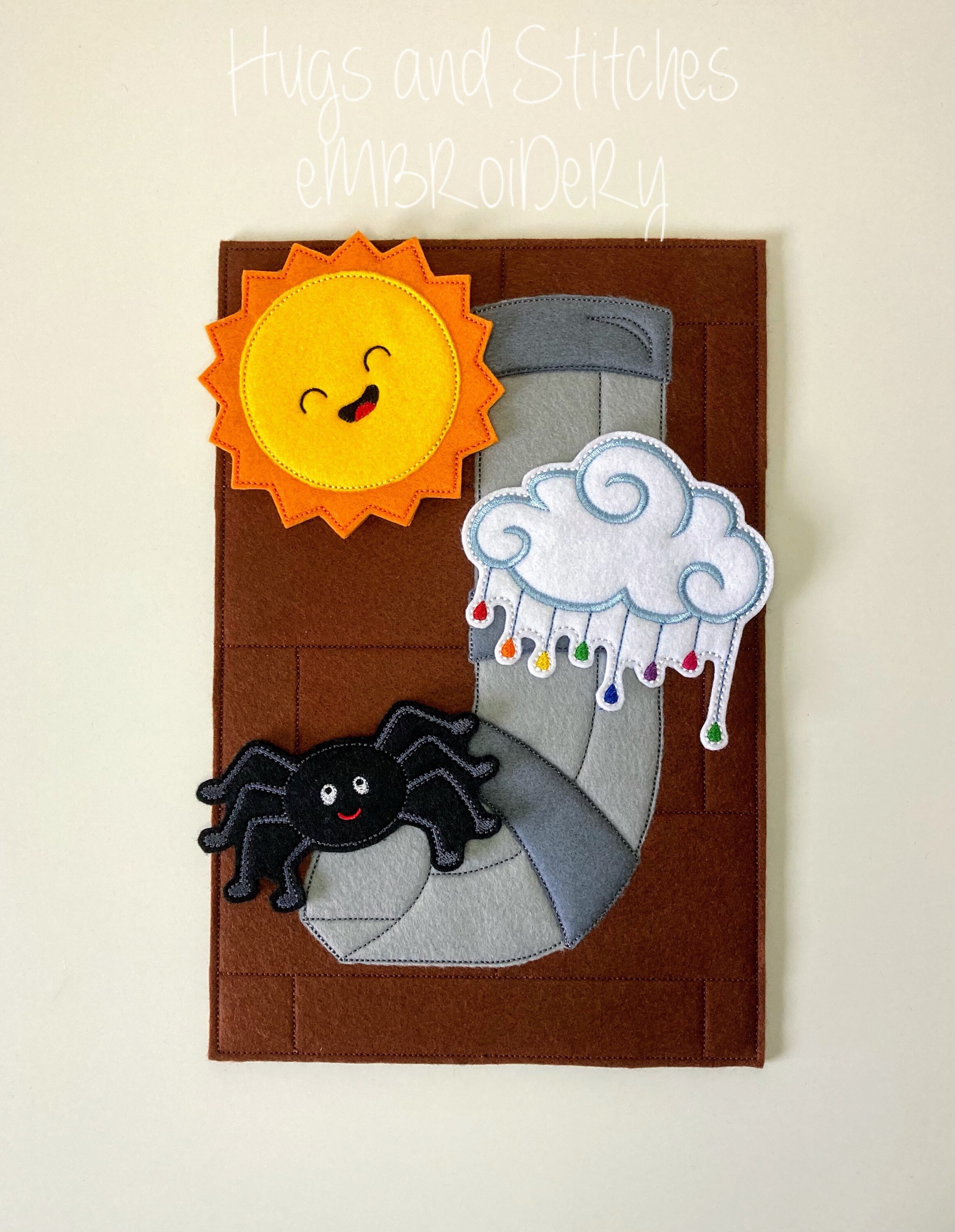 Incy Wincy Spider Finger Puppet Set Nursery Rhyme Finger - Etsy UK