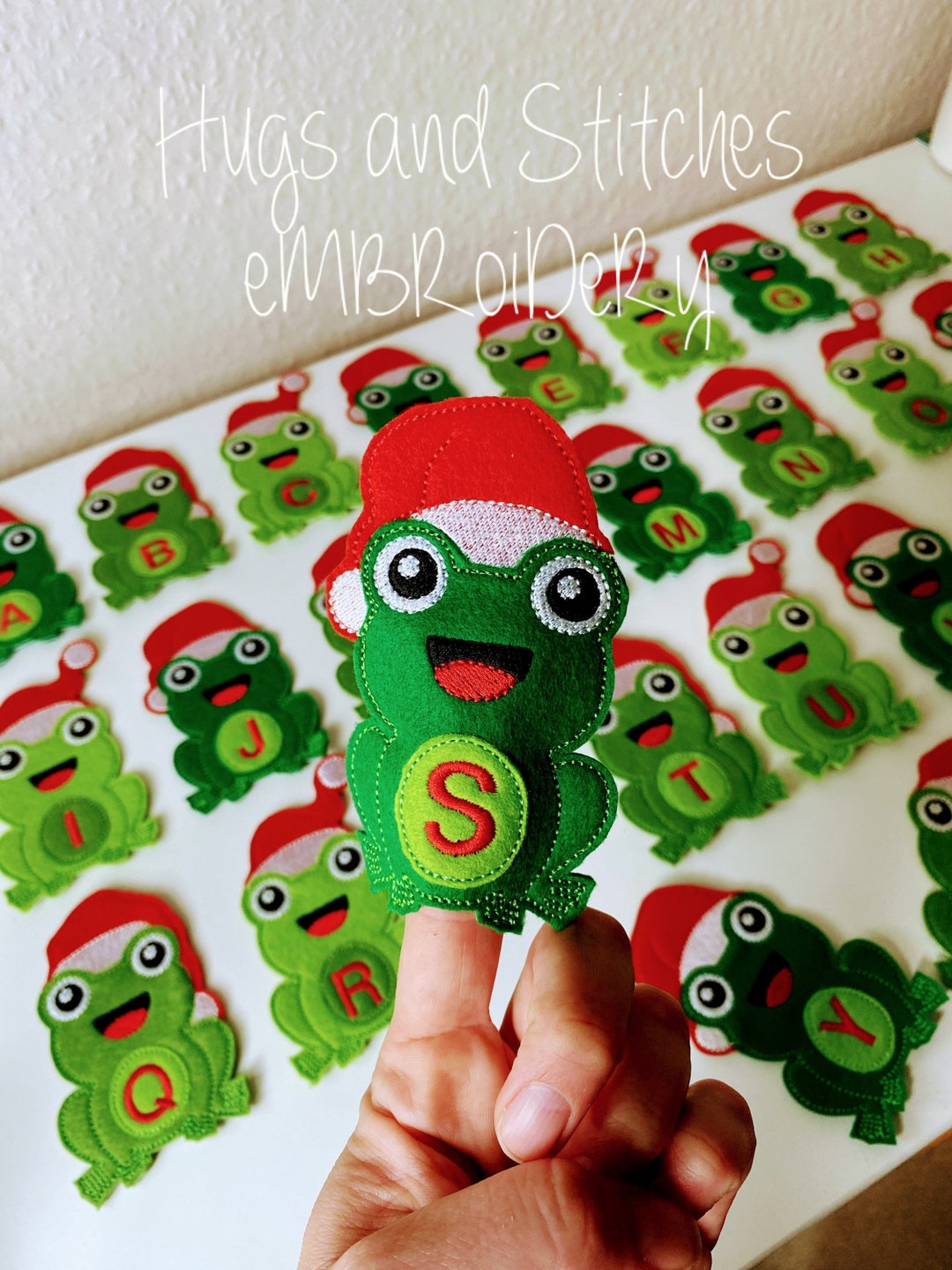 26 Piece Alphabet Frog Finger Puppet Set | Teaching Aid | Exclusive to ...