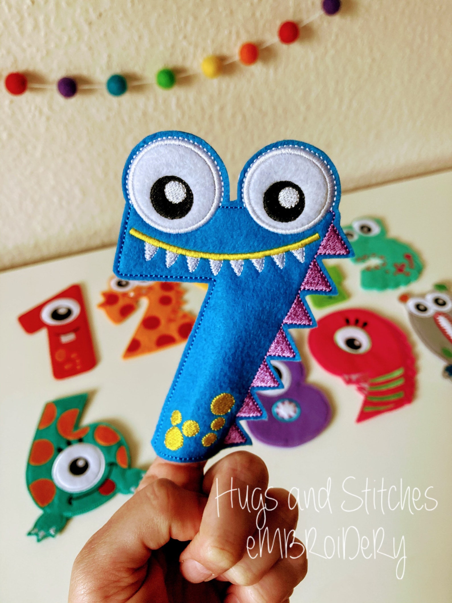 Monster Number Finger Puppets | Counting Aid | Number Finger Puppets ...