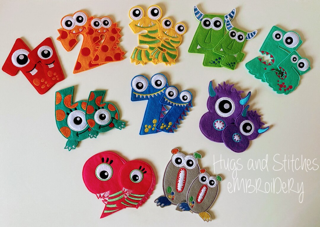 Monster Number Finger Puppets | Counting Aid | Number Finger Puppets ...