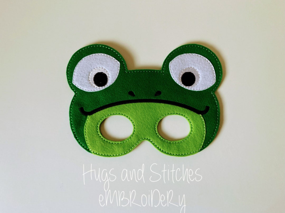 Animal Mask | Frog Mask | World Book Day Character Mask - Etsy