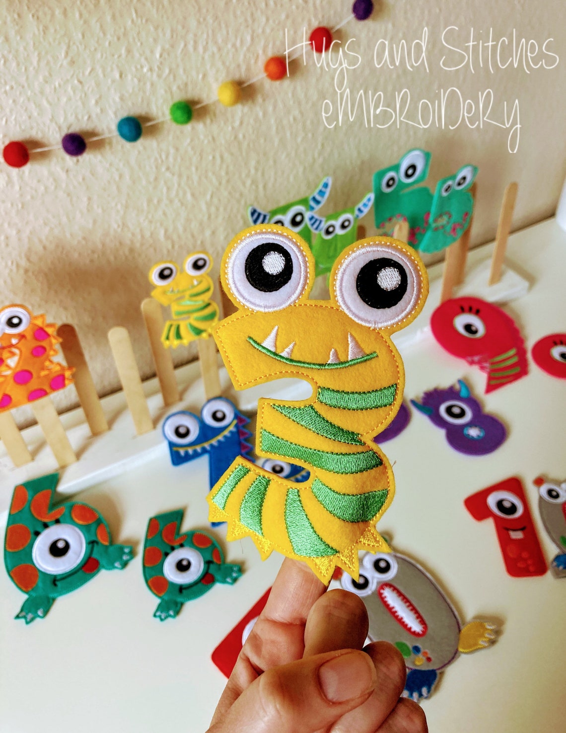 Monster Number Finger Puppets | Counting Aid | Number Finger Puppets ...