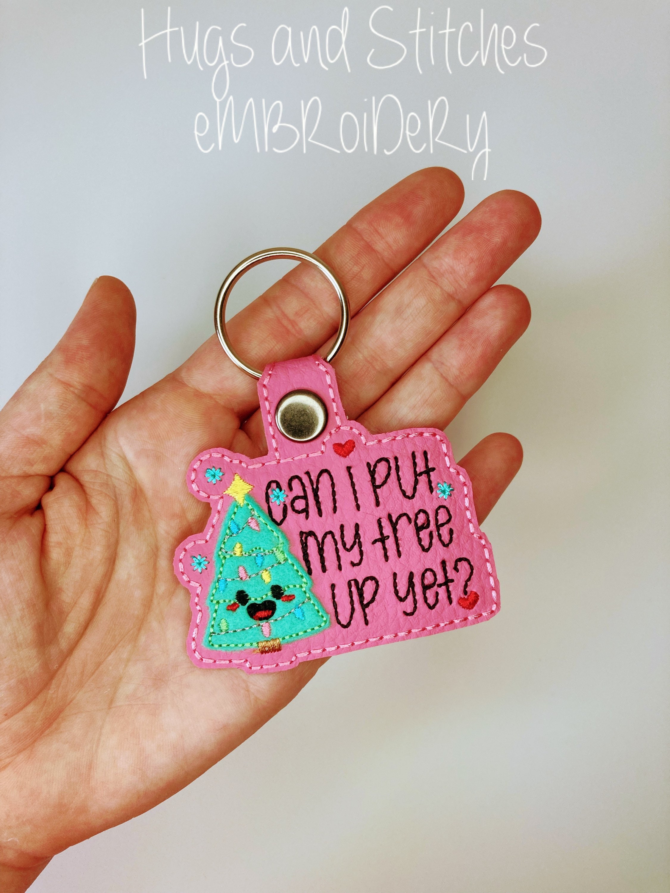 Christmas Tree Keyrings Keychain Keyrings Kids Bag Charm | Etsy