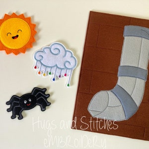 Incy Wincy Spider Finger Puppet Set | Nursery Rhyme Finger Puppets ...