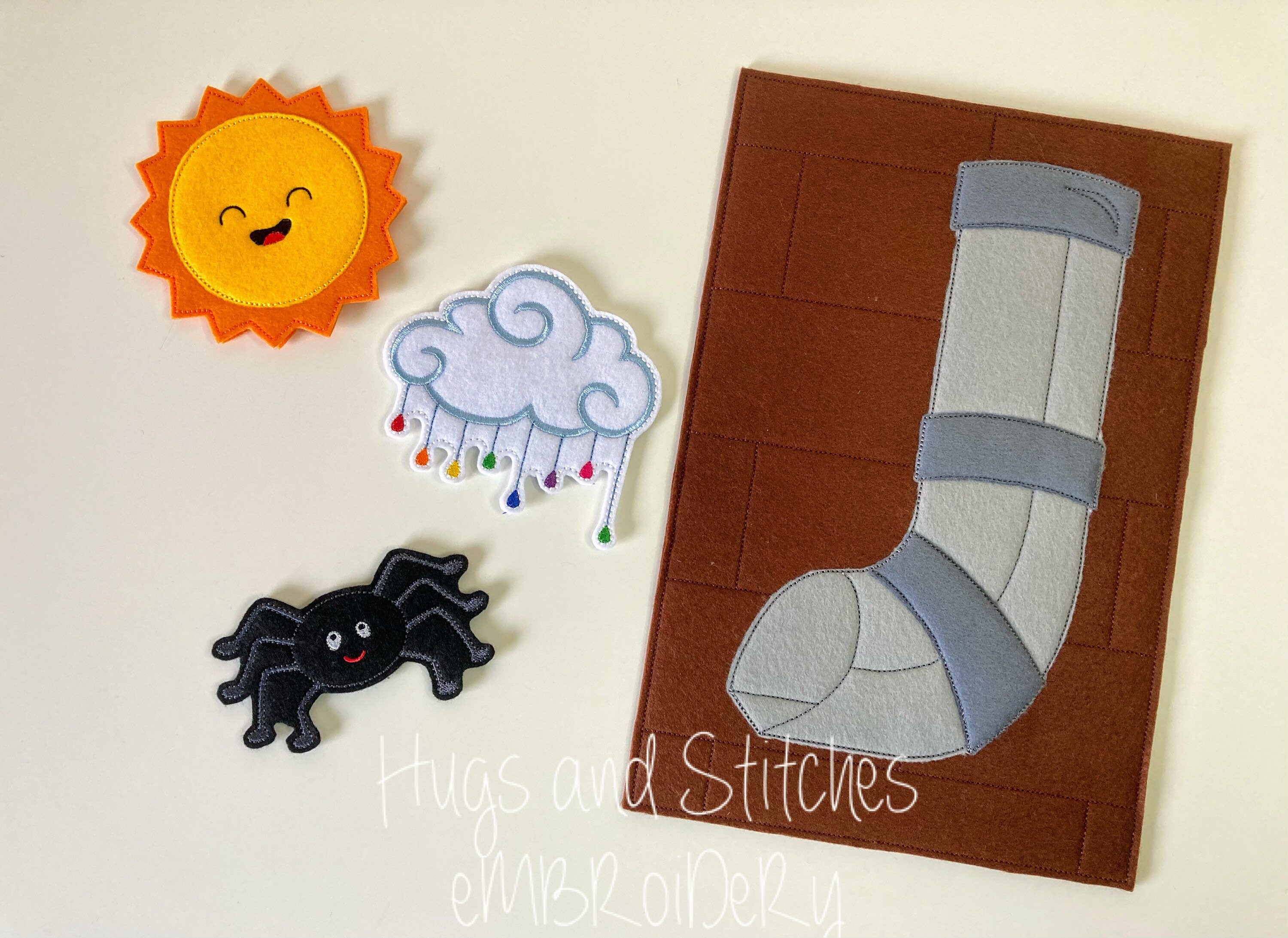 Incy Wincy Spider Finger Puppet Set Nursery Rhyme Finger - Etsy Ireland