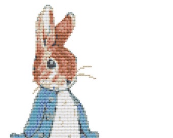 Peter Rabbit Cross Stitch - Etsy Australia