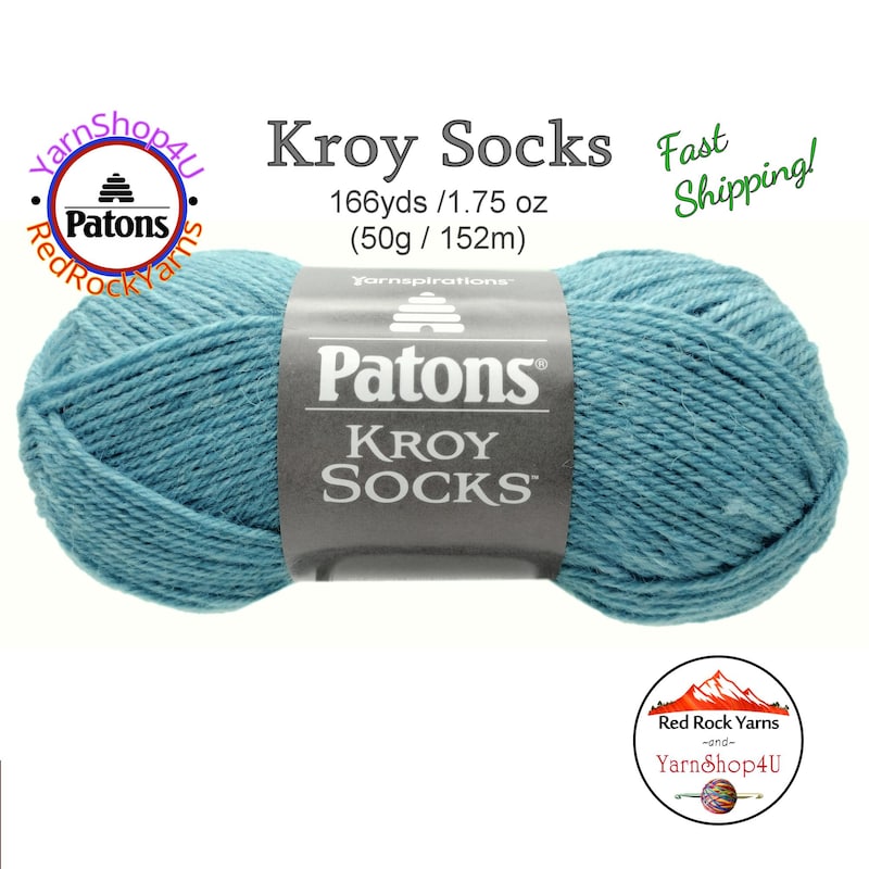 Blue Fine Weight Yarn - Etsy