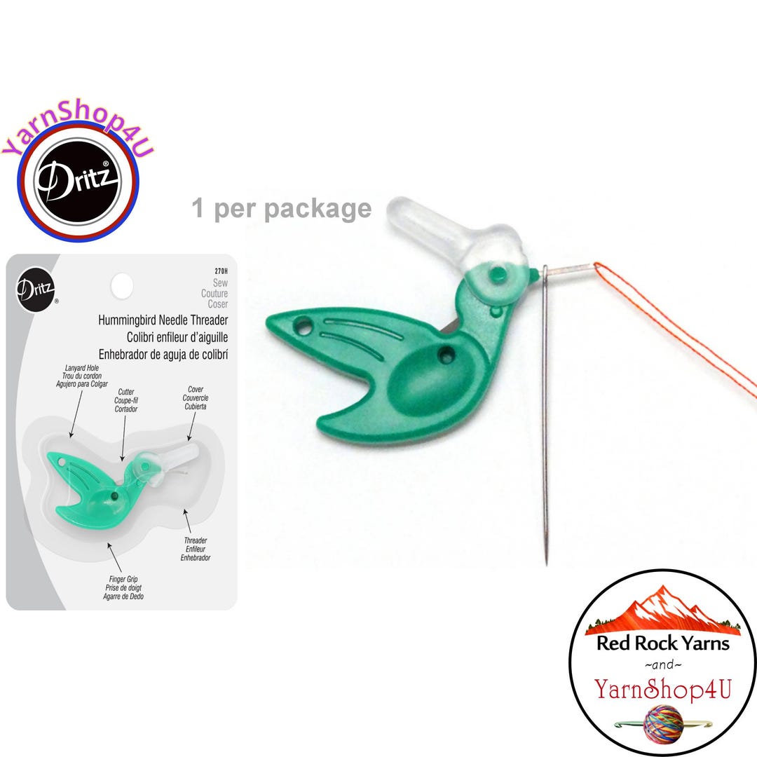Hummingbird Sewing Needle Threader for Threading Hand Sewing Needles ...