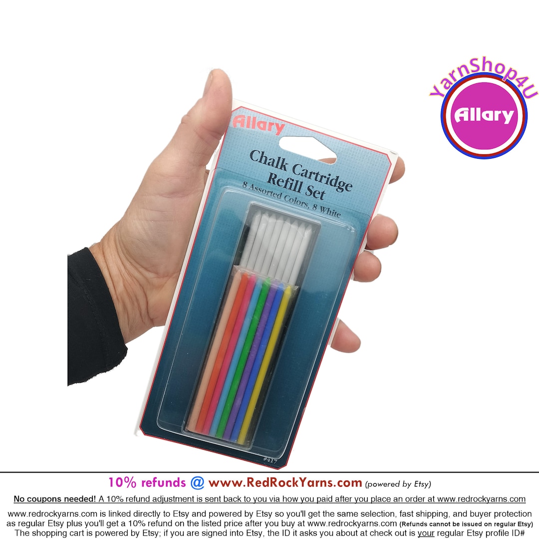 Allary Chalk Cartridge Refills. Fits Allary Cartridge Holder 416 ...
