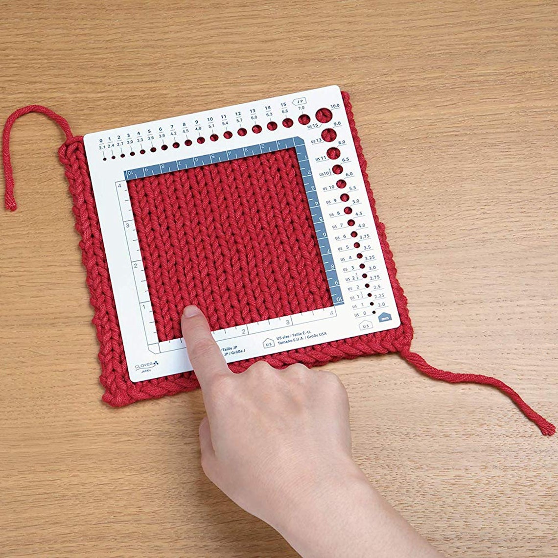 Clover Swatch Ruler and Needle Gauge. 2 Piece Set for Counting - Etsy