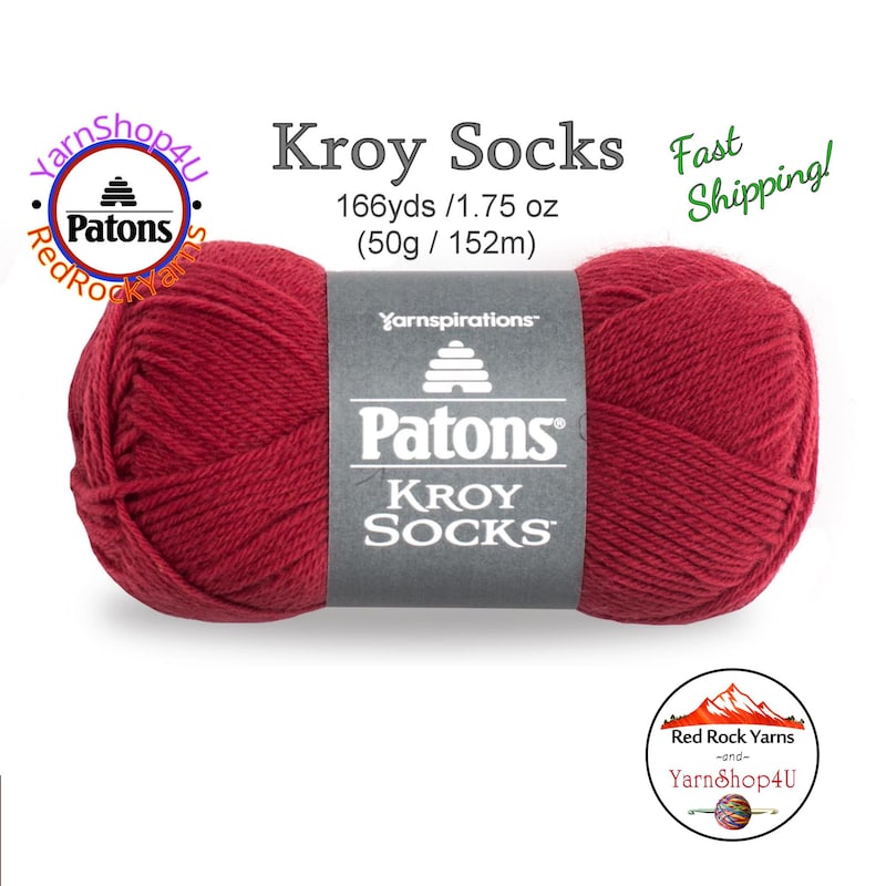 Washable Red Wool Yarn - Etsy