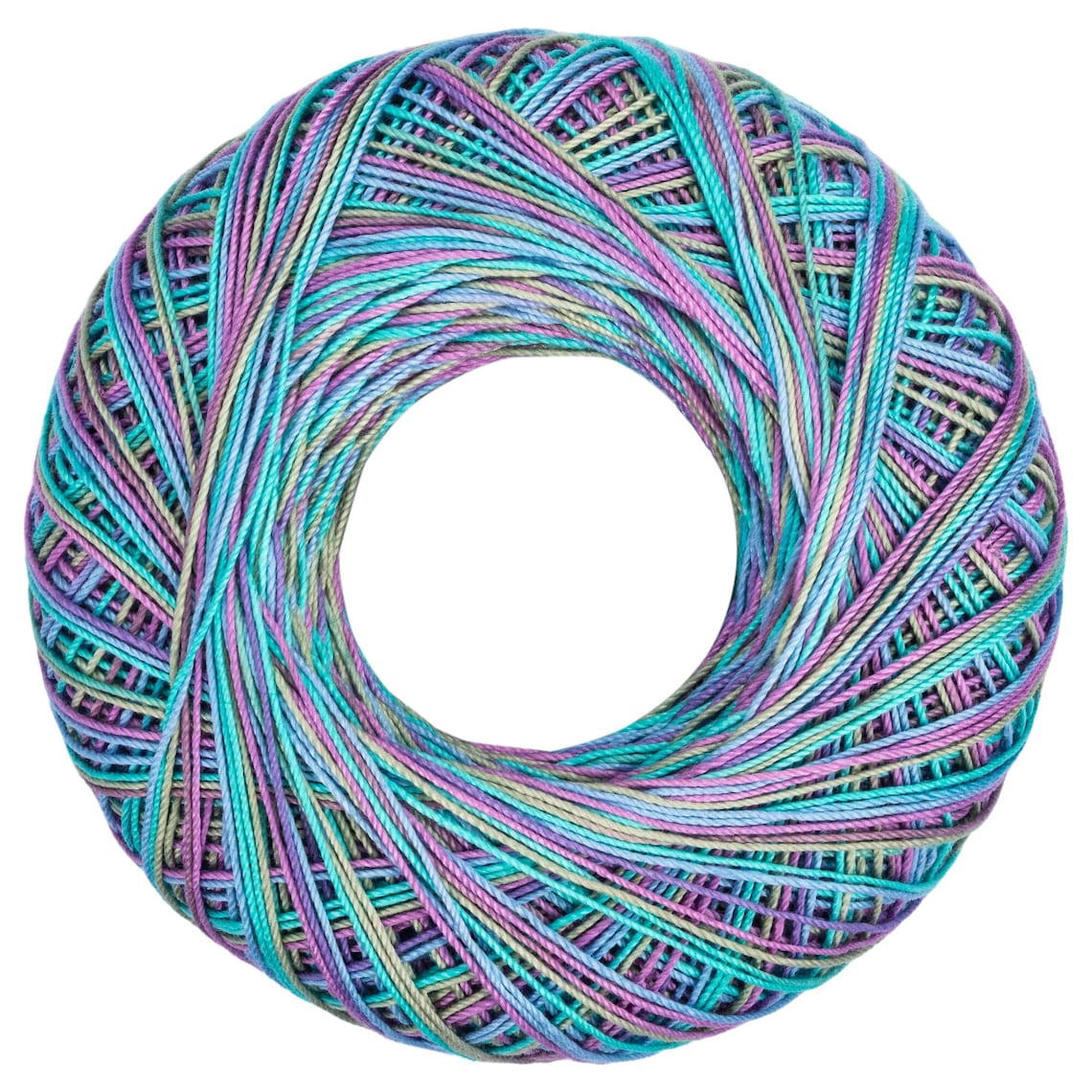 MONET MULTI Aunt Lydia's Classic 10 Crochet Thread. - Etsy