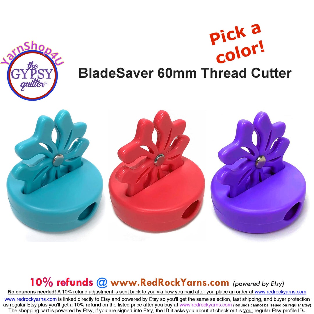 Bladesaver Thread Cutter - Repurpose Your Old 60mm Rotary Blade (60mm ...