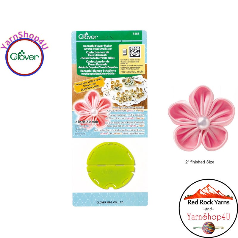 Kanzashi Flower Set - Etsy